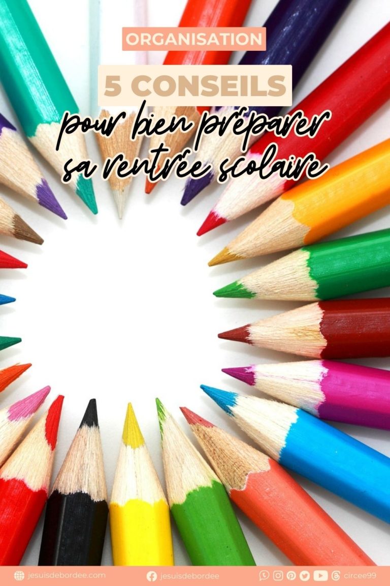 Préparer rentrée scolaire : 5 conseils à appliquer